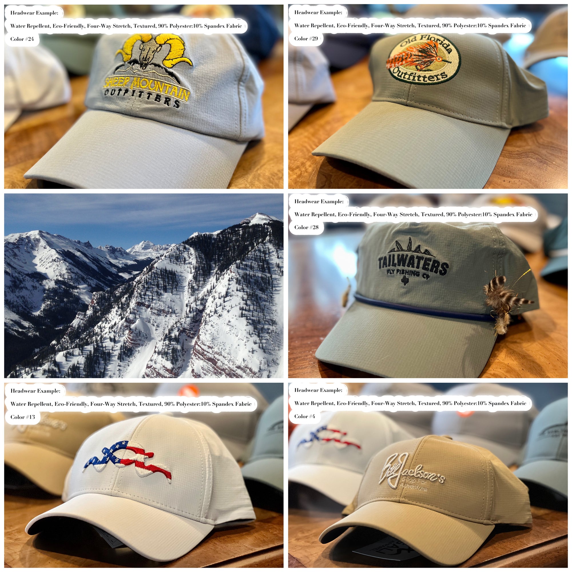 HAT FABRIC SHOWCASE – Argali Custom Apparel, LLC